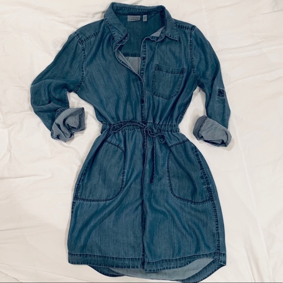 Athleta | Dresses | Athleta Denim Shirt Dress | Poshmark